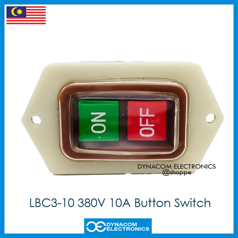 LBC3-10 380V 10A Button Switch Bench Drill Switch Grill Switch Grinding ...