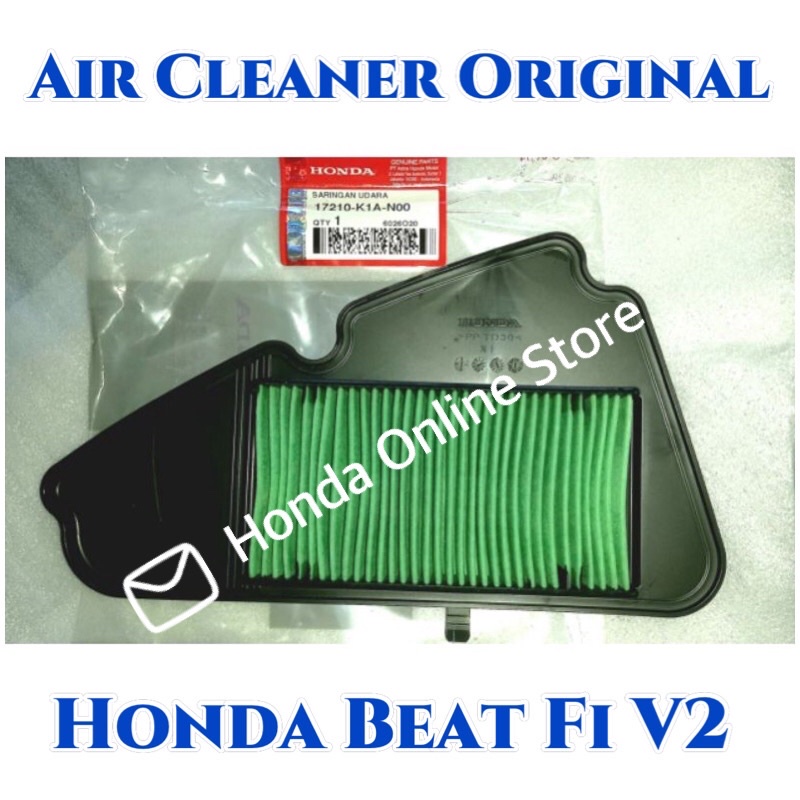 Air Filter Cleaner Honda Beat V2 Fi 100% Honda Original | Shopee Malaysia