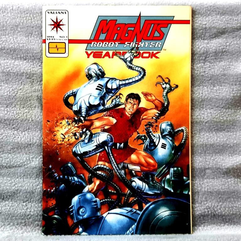 Magnus Robot Fighter Yearbook #1 (One-Shot) Valiant Comics (Mike Baron ...