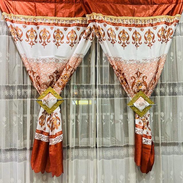 Langsir Tebal Cantik Kualiti Siap Jahit Langsir Tingkap Pintu Murah ...