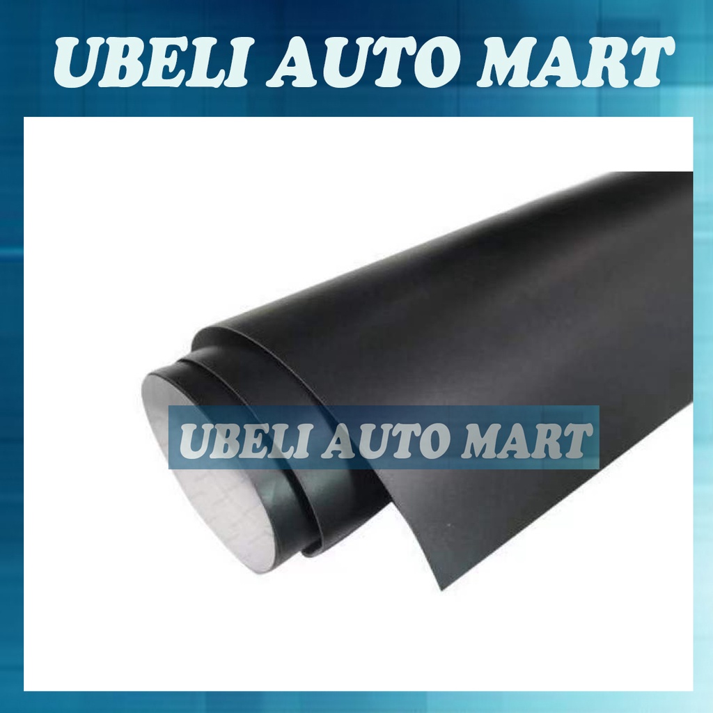Flat Matte Black Car Sticker Vinyl Film Sheets Wrap Car Body Sticker ...