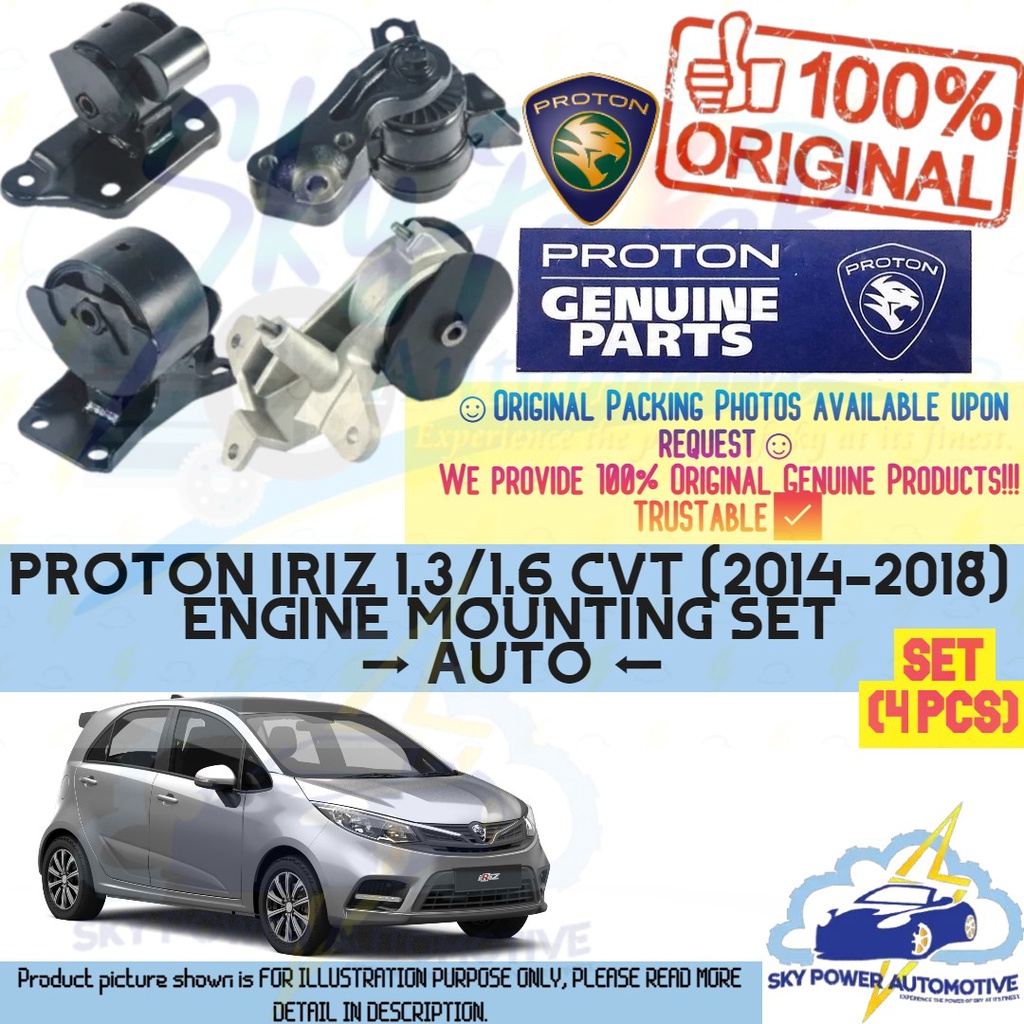 PROTON IRIZ 1.3 / 1.6 CVT (2014-2018) (AUTO) 100% ORIGINAL PROTON ...