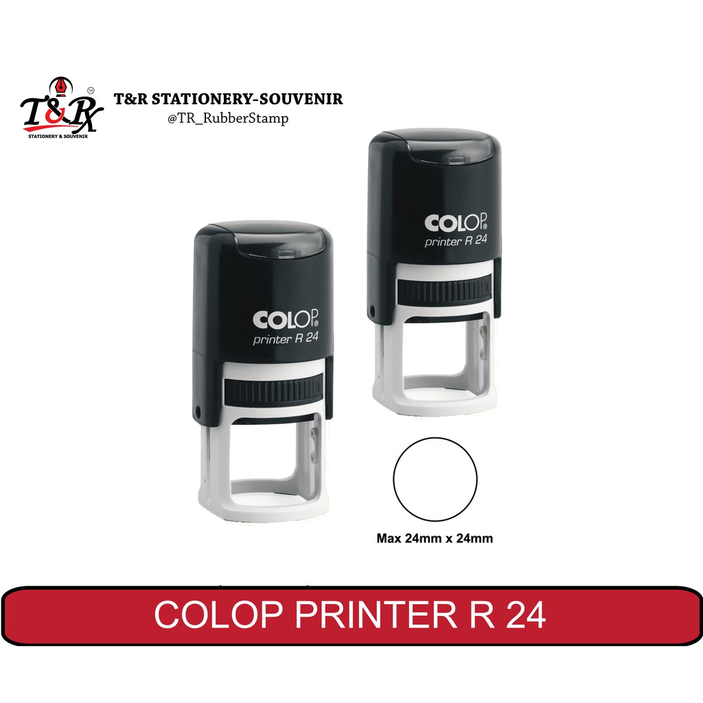 COLOP PRINTER R 24 (SELF INKED) | Shopee Malaysia