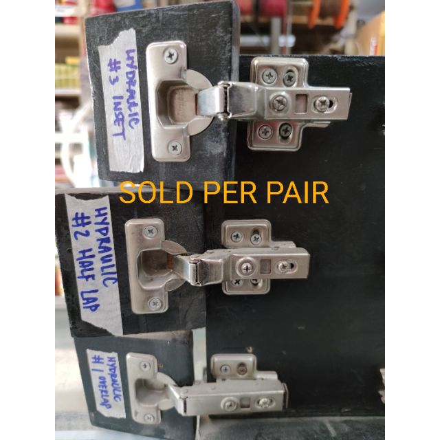 Amerilock Hydraulic / Soft Close Concealed Hinges / Bisagra (Sold Per ...