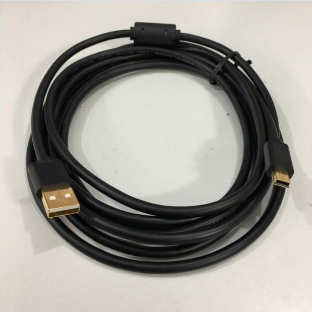 Plc programming cable USB-MT6000/MT8000 USB Type A to Mini B 3M | Shopee Malaysia