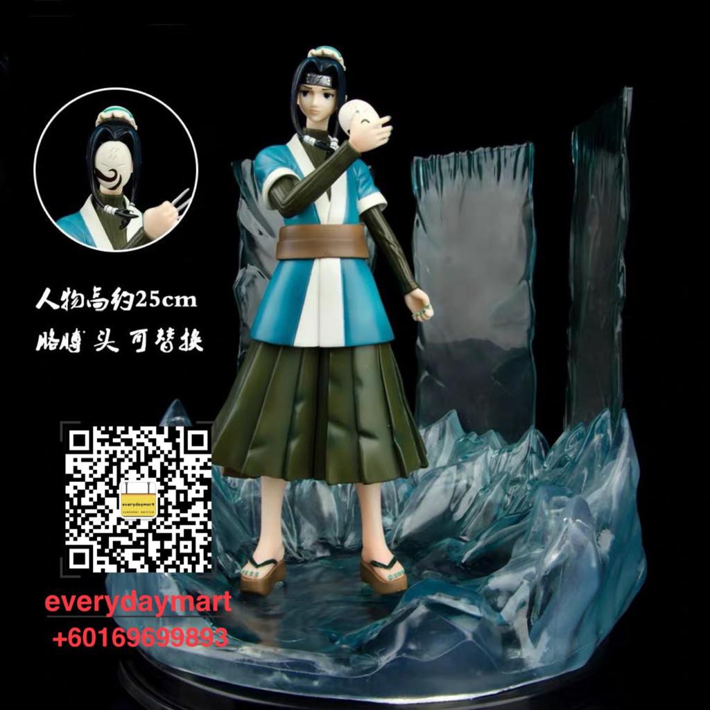 NARUTO🔥MAGIC MIRROR ICE CRYSTAL MIST NINJA WHITE🔥STATUES GK ACTION ...