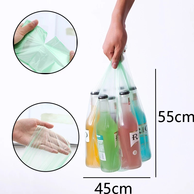 MURAH Pastik Sampah 5 Rolls 100 PCS Garbage Dustbin Rubbish Plastic Bag ...
