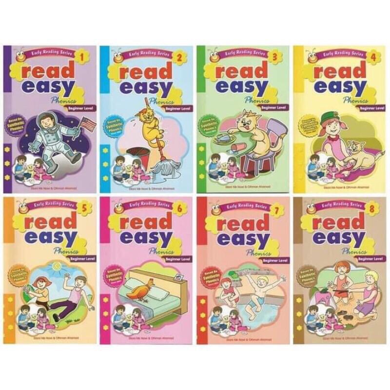 Read easy Beginner | Loose pack | Set of 8 books | Shopee Malaysia