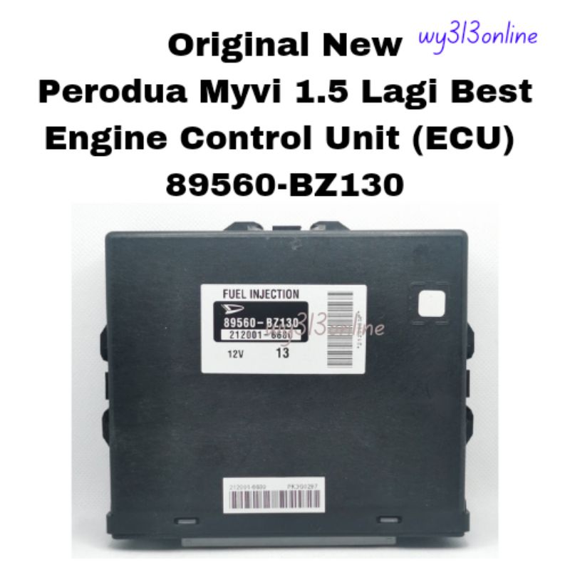 Original New Perodua Myvi 1.5 Lagi Best Engine Control Unit ECU 89560 ...