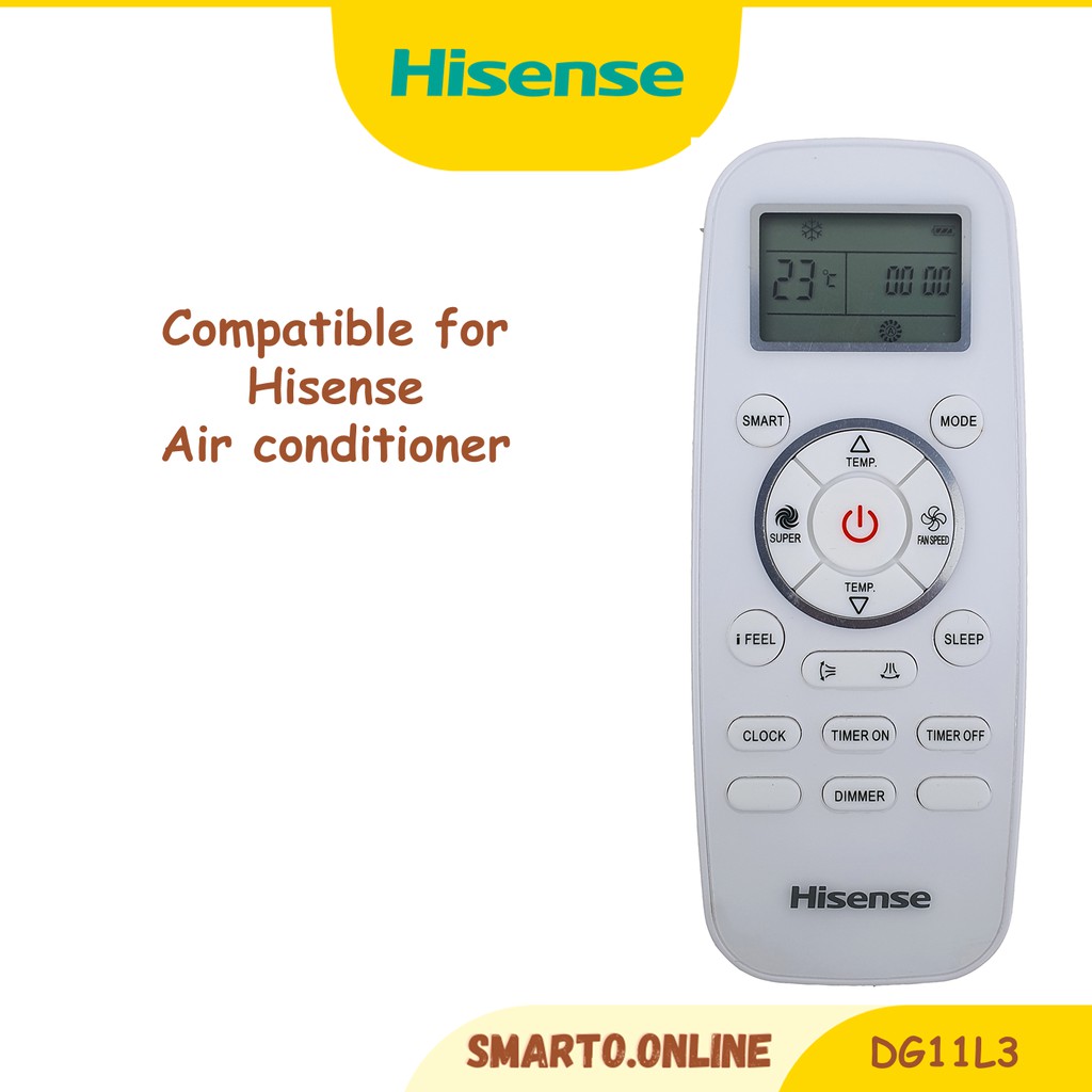 Hisense Aircond Remote Replacement For Hisense Air Cond Aircond Air ...
