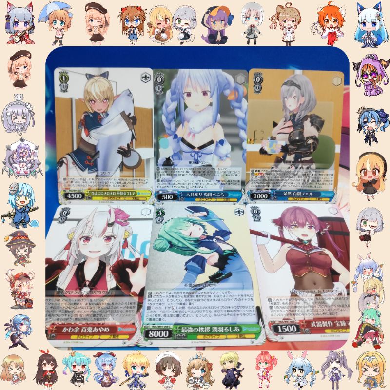 Bushiroad Weiss Schwarz WS Hololive Production Booster HOL/W91 C Card | Shopee Malaysia