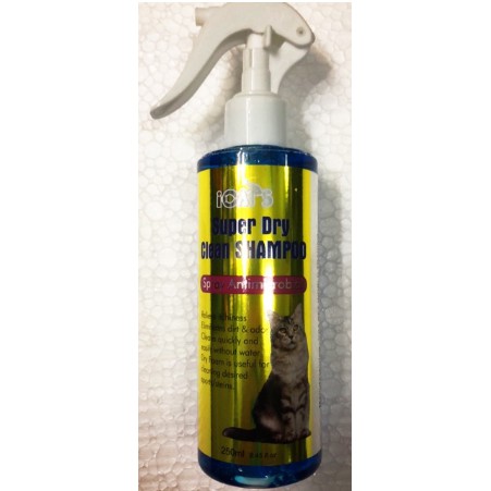 Icat'S Super dry clean shampoo 250ml | Shopee Malaysia
