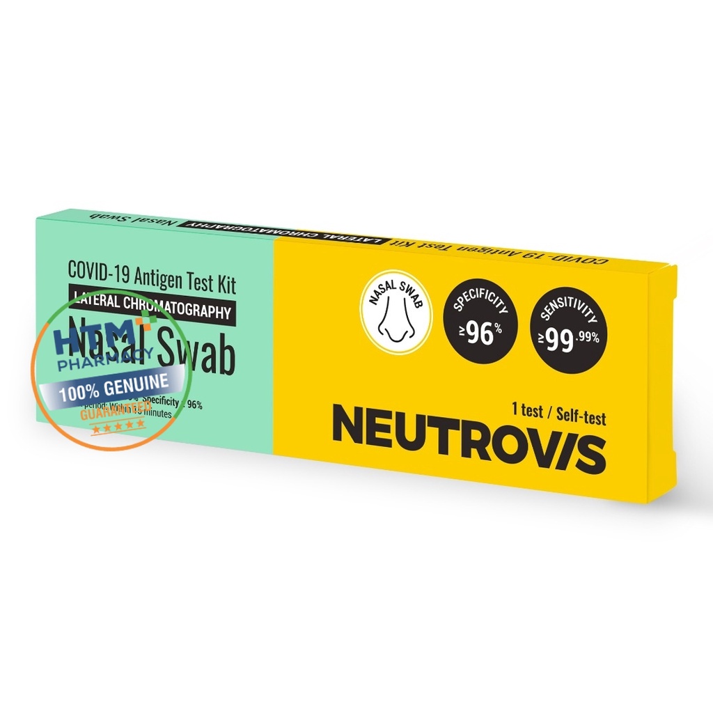 Neutrovis Covid-19 Nasal Antigen Test Kit [MDA approved] | Shopee Malaysia