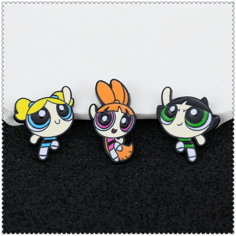 P.P. Girls：Blossom / Bubbles / Buttercup - Cartoon Character Series 01 ...