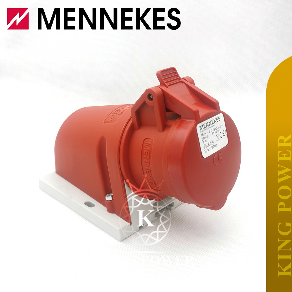 MENNEKES 1343 (27002) Wall Mounted Receptacle 16A 4 Pole 400V (Made in ...