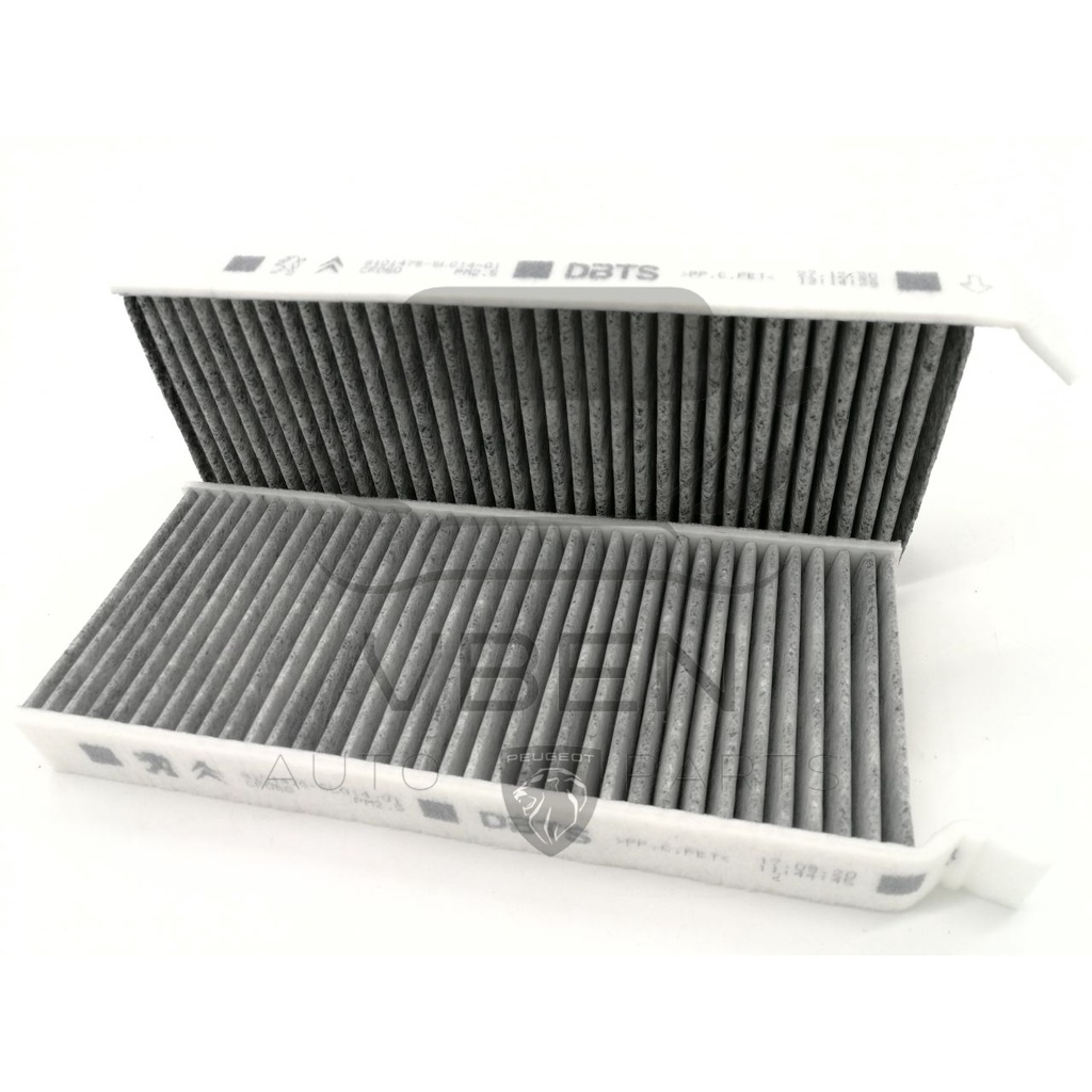 Carbon Cabin Filter And Air Cond Filter For Peugeot 3008 P84C / 4008 ...