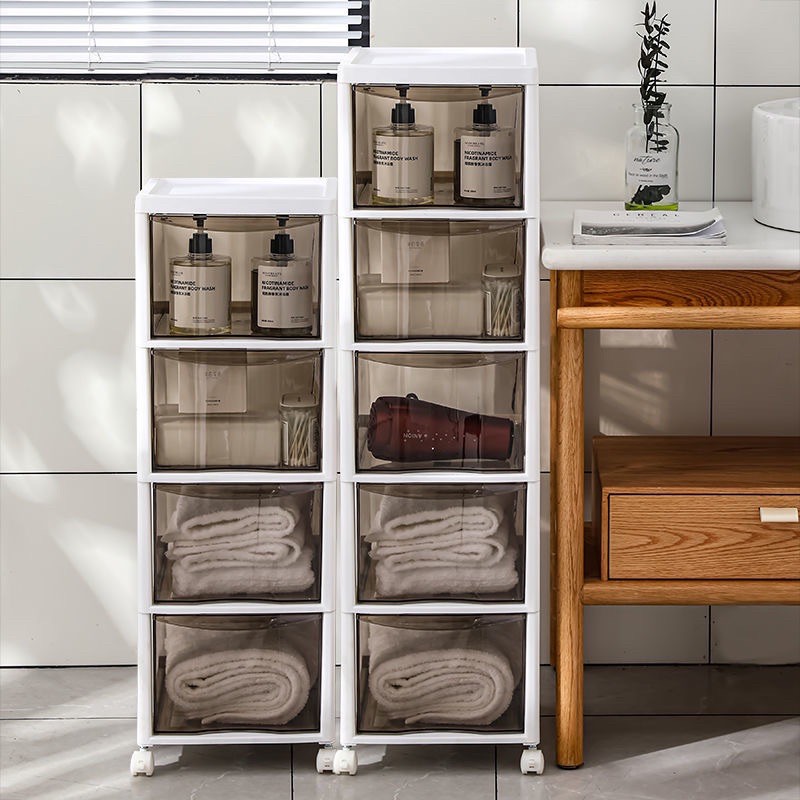 Drawer storage with wheel storage cabinet A4 drawer box plastic cabinet ...