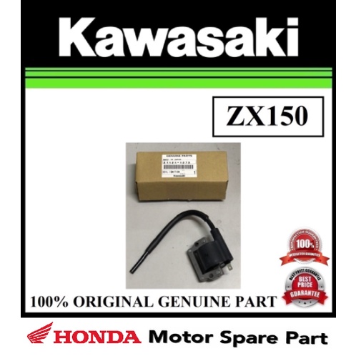 (100% ORIGINAL) KAWASAKI ZX150 BODY COIL ASSY IGNITION COIL PLUG COIL ...
