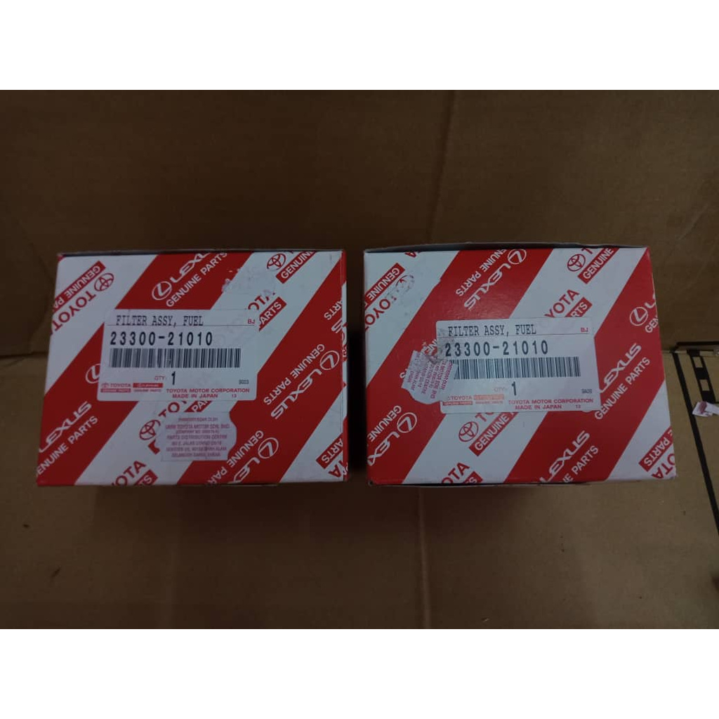 ORIGINAL TOYOTA FUEL FILTER FOR VIOS NCP42, ALTIS ZZE121, CAMRY ACV30 ...