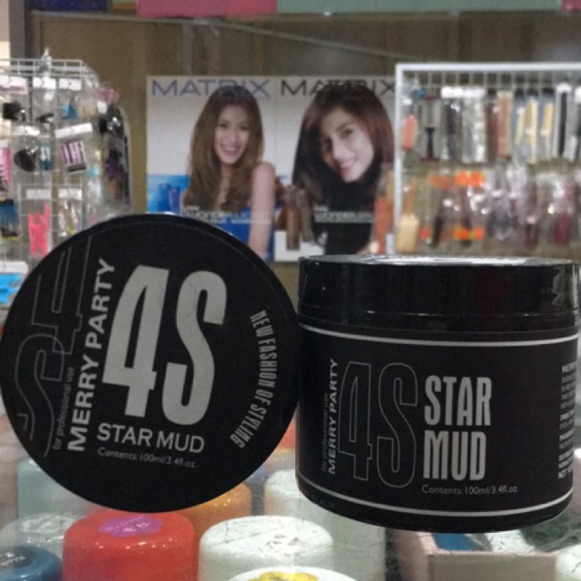MP Merry Party 4S Star Hair Mud 100g | Shopee Malaysia