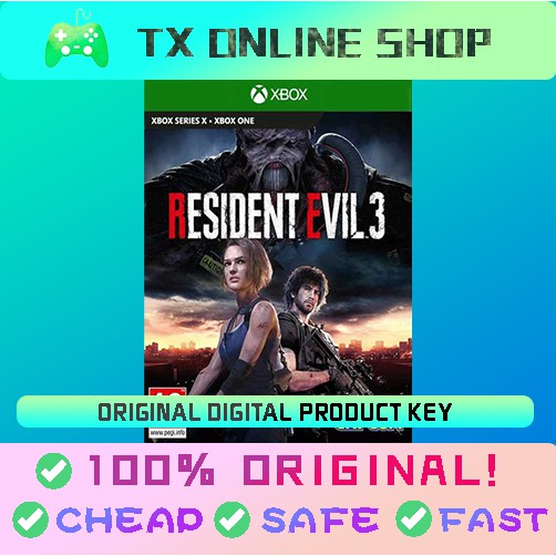 Resident Evil 3 Remake [PC/Xbox One/Xbox Series X/S Original Game] Xbox ...