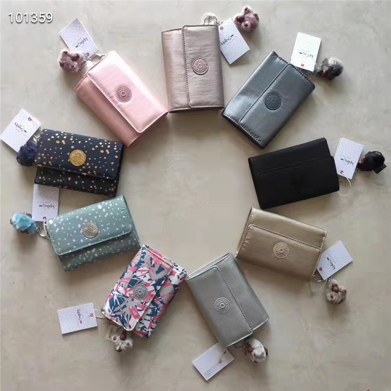 KIPLING Women's Waterproof Tri-Fold Wallet With Card Slot | Shopee Malaysia