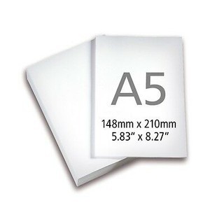 A5 Paper 80gsm 500 sheets 1 ream (148mm x 210mm) | Shopee Malaysia