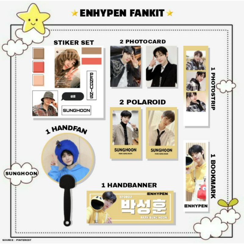 1 Set Enhypen Member Cute Stuff for Fan Collectible | Shopee Malaysia