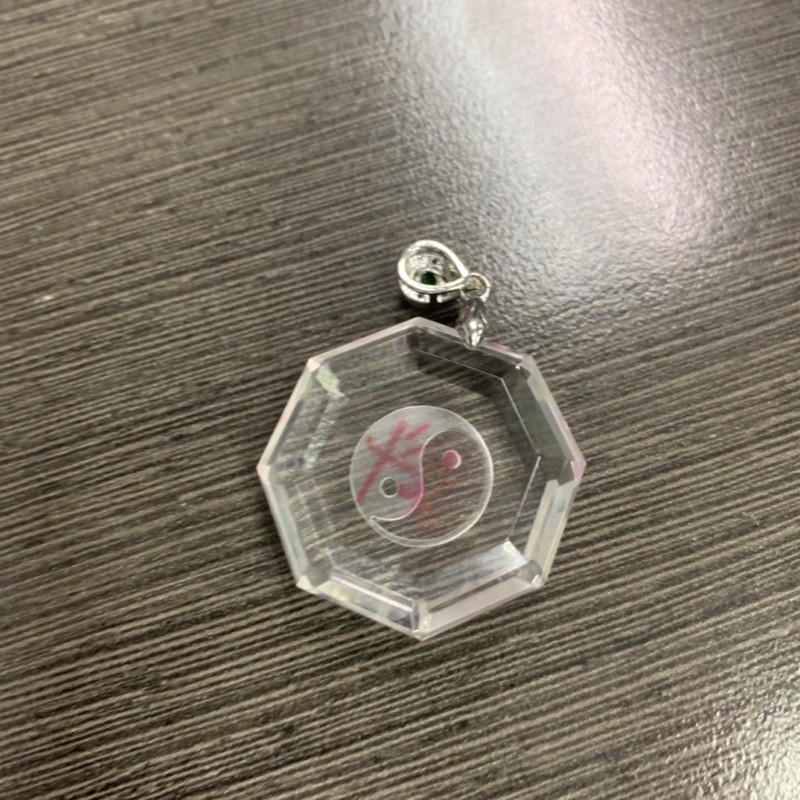 Clear Quartz Ba Gua Crystal Pendant 阴阳八卦白水晶吊坠 (包加持) - 1pc | Shopee Malaysia