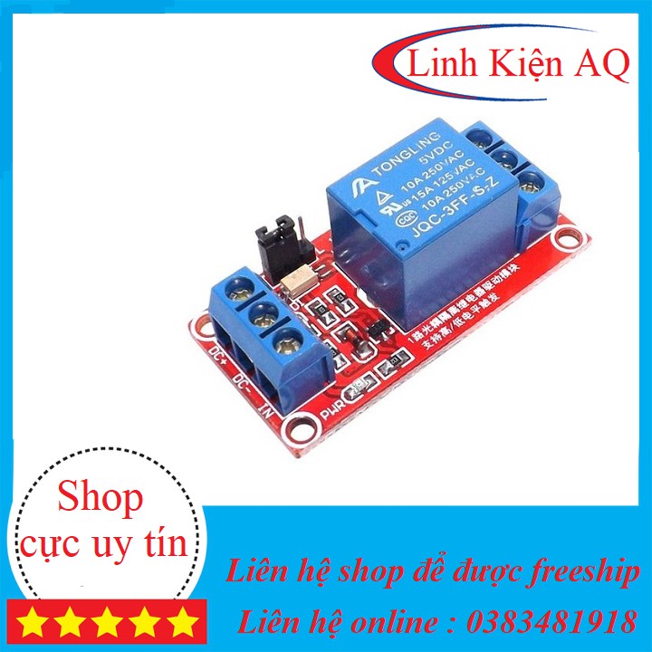 1-channel 5V Relay Module with Opto isolation 5v 1 channel | Shopee ...
