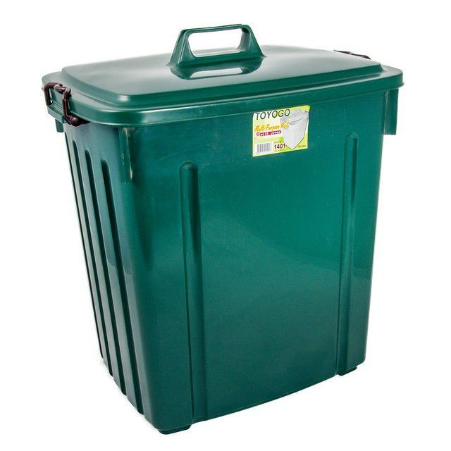 85Lit Toyogo Multipurpose Rectangle Container Pail with Lid Baldi ...