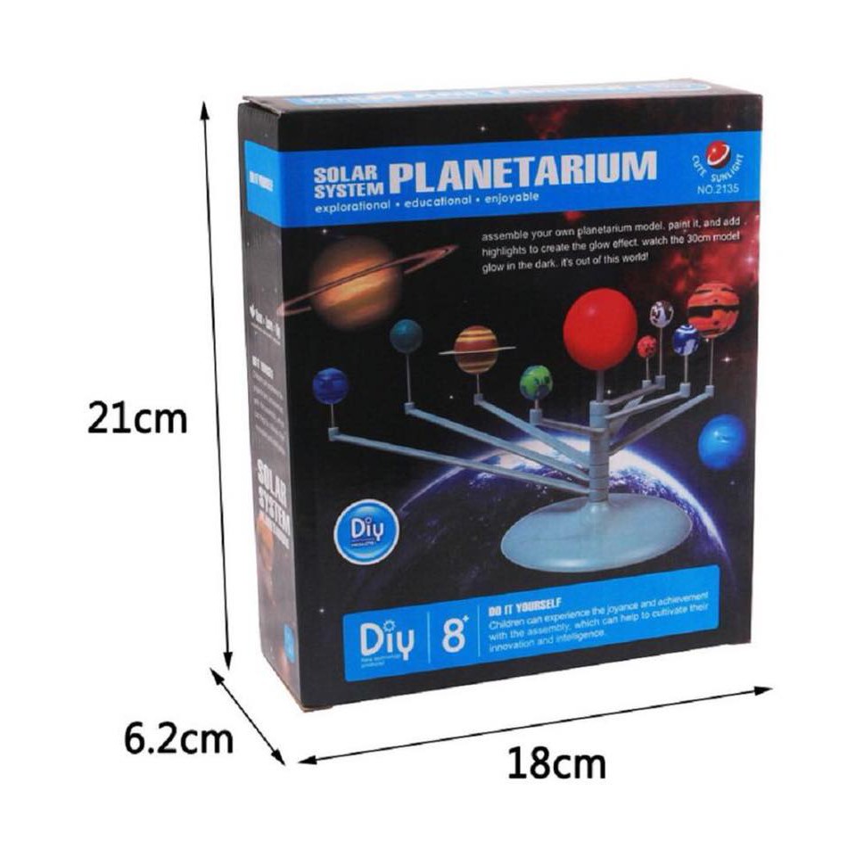 Solar System Planetarium Model DIY Set (Ready Stock) | Shopee Malaysia