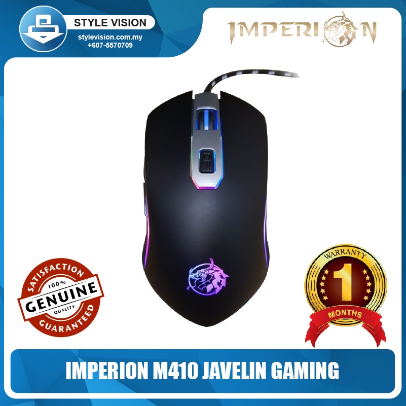 IMPERION M410 JAVELIN GAMING MOUSE | Shopee Malaysia