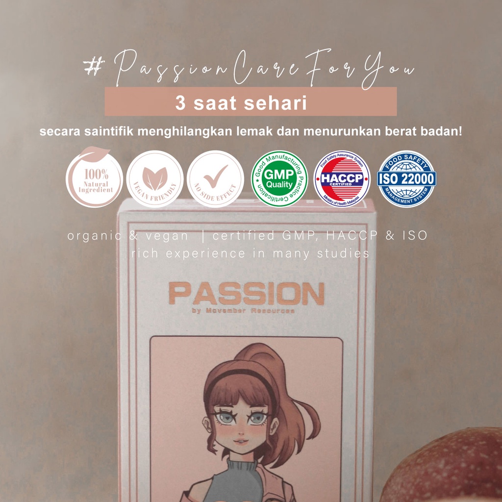 Passion Tablet Kunyah Detoks Kurus (TRIAL SET 7 days) | Shopee Malaysia