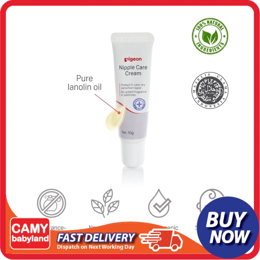 Pigeon Nipple Care Cream - 10g | Shopee Malaysia