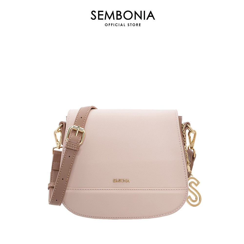 SEMBONIA Colorblock Saddle Bag - 0603408-001-24 | Shopee Malaysia