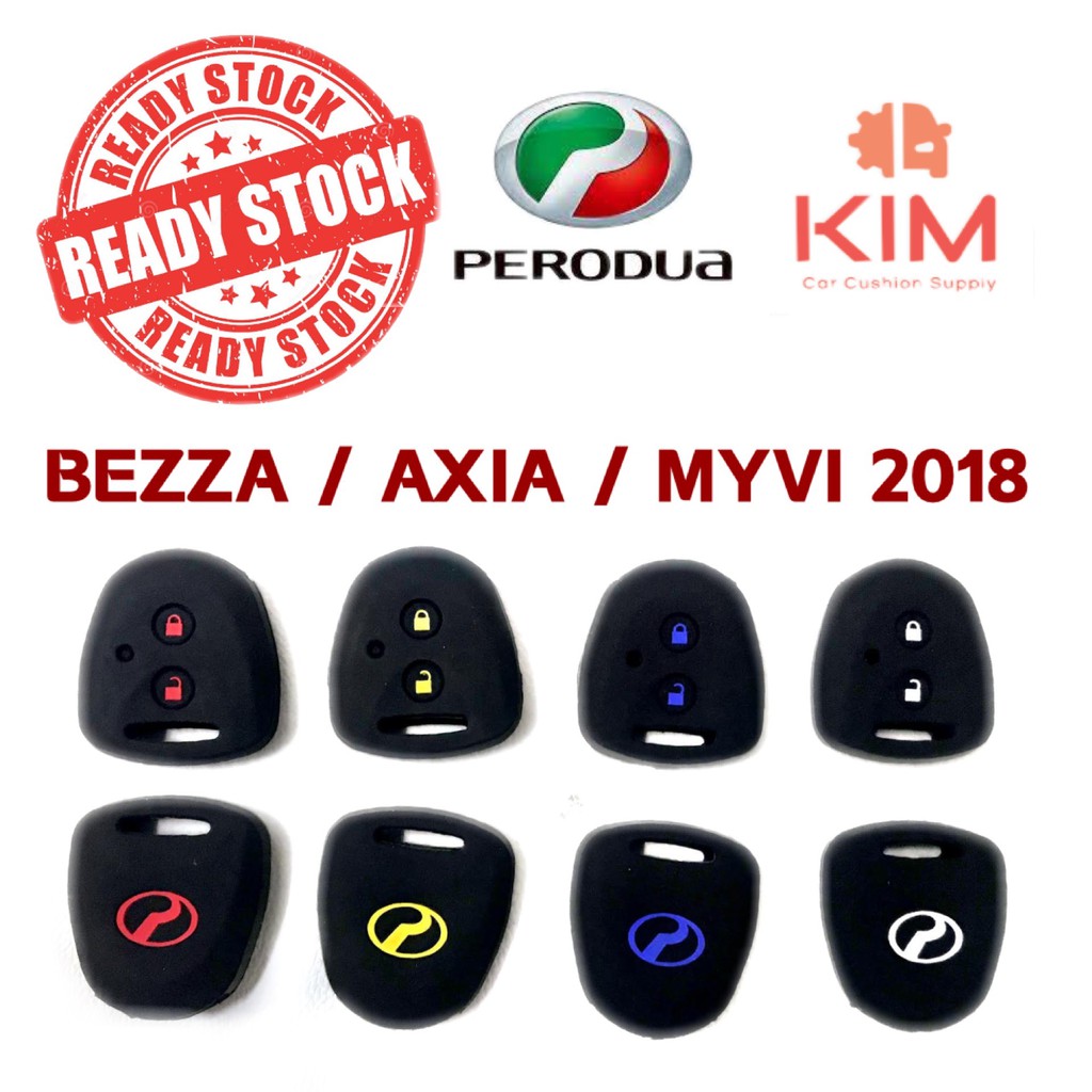 💥READY STOCK!! PERODUA Bezza/ Axia /Myvi 2018 2 BUTTONS SILICONE SMART ...