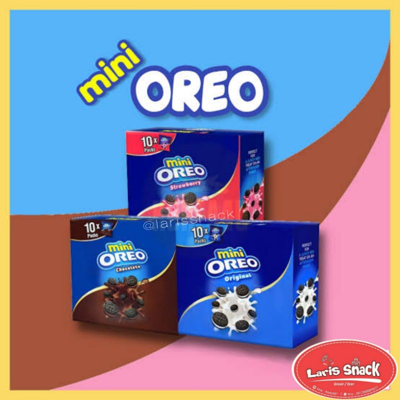 Mini Oreo Biscuits All Variants 20.4gr | Shopee Malaysia