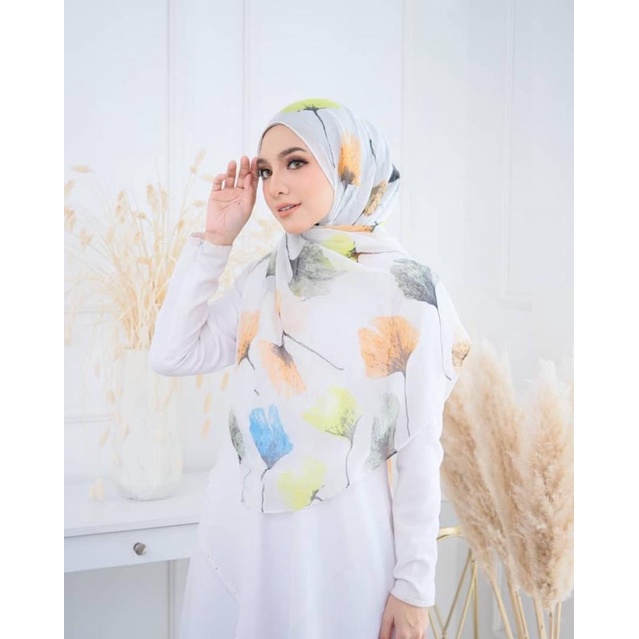 (NEW ITEM) Shawl Cotton Viscose Printed | +Free Gift | Wide Shawl ...