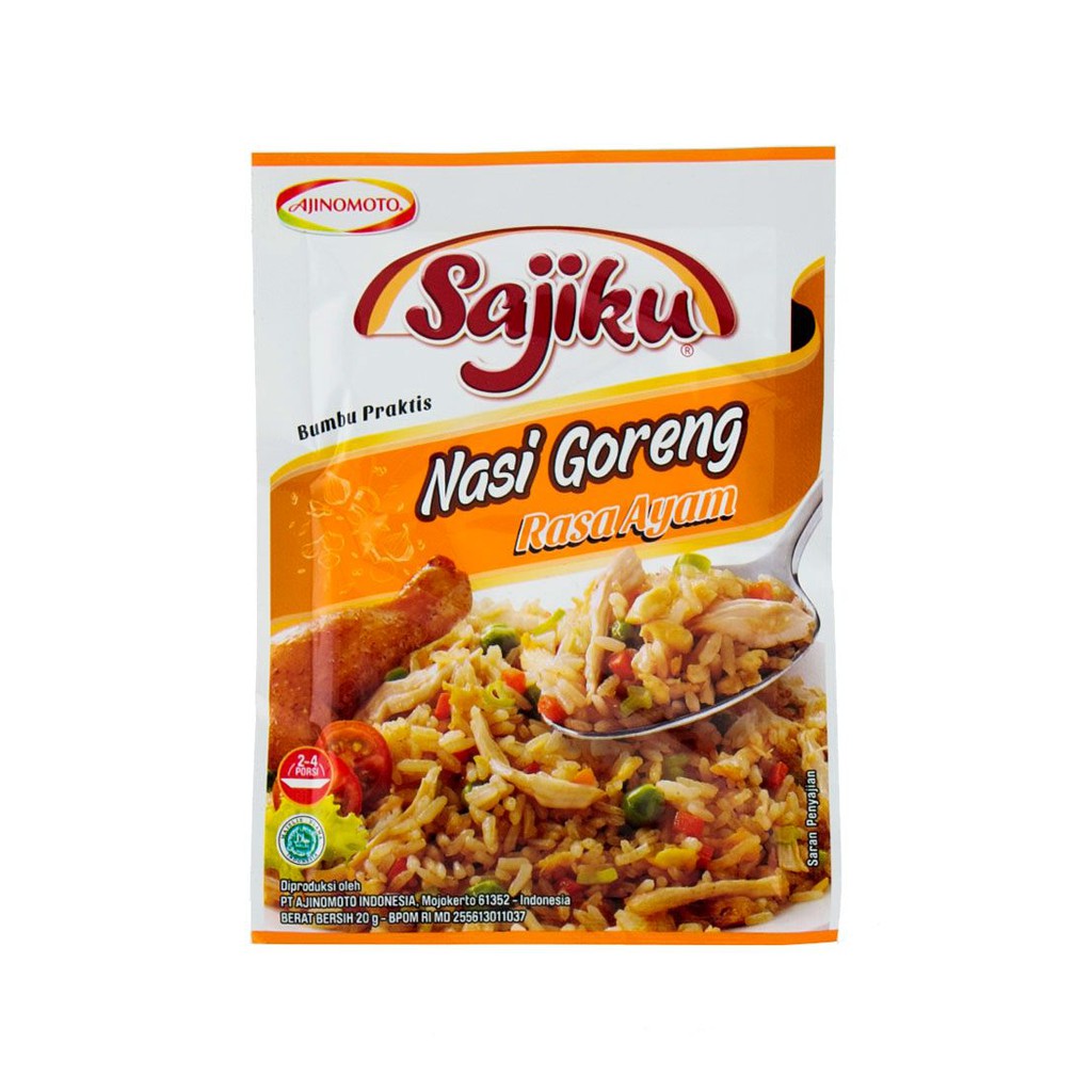 Ajinomoto Sajiku Fried Rice Seasoning 20G | Shopee Malaysia