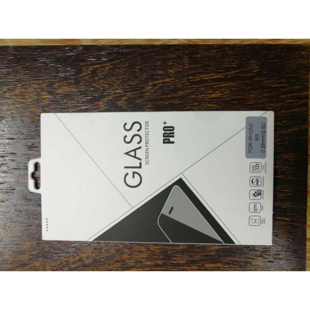 IPHONE XS MAX/XR TEMPERED GLASS SCREEN PROTECTOR(BOX ) | Shopee Malaysia