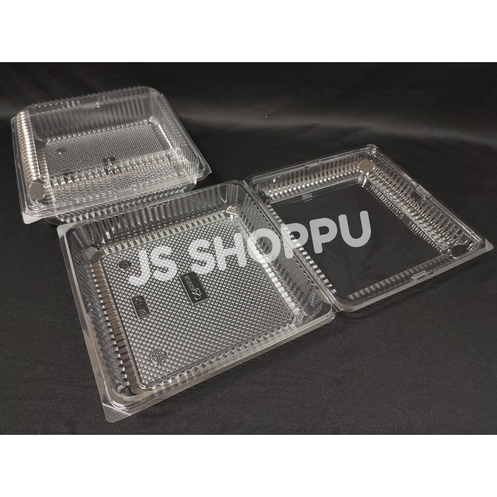 BENXON Kuih Container BX124 / 9"/ Disposable Plastic Clear Bakery ...