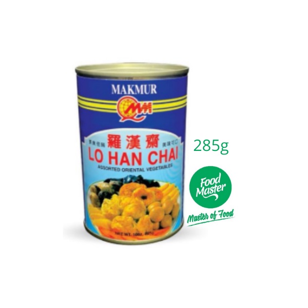 Makmur Lo Han Chai Vegetarian 285g ( Free Premium Packing ) | Shopee ...
