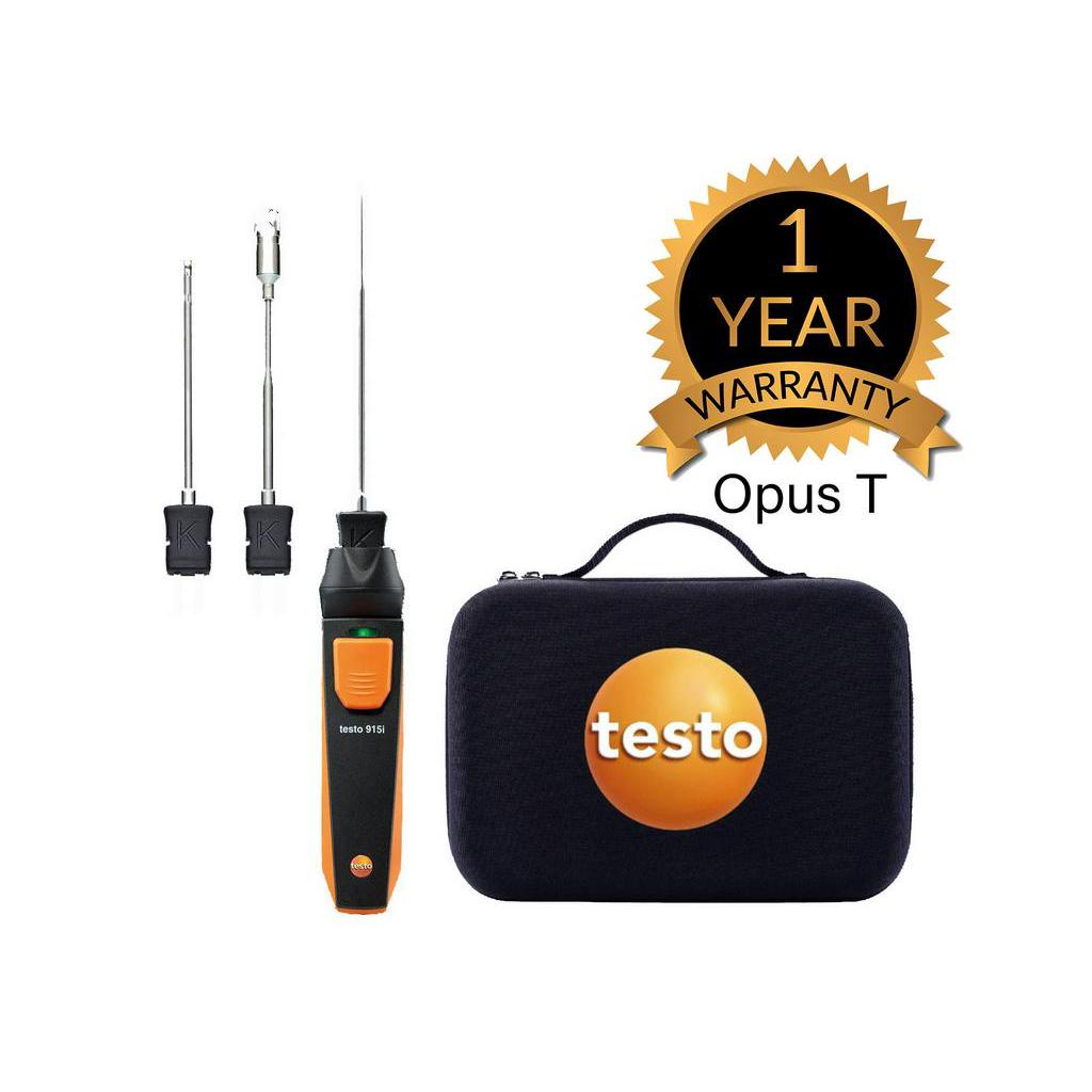 testo 915i temperature kit - Thermometer with temperature probes and ...