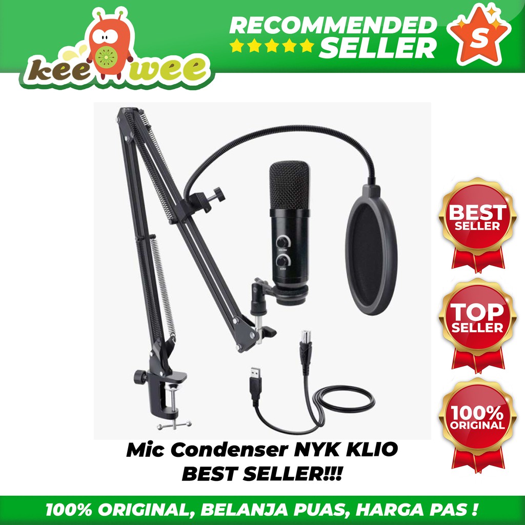 Original NYK Nemesis KLIO MCN-05 Condenser Mic with Guarantee | Shopee Malaysia