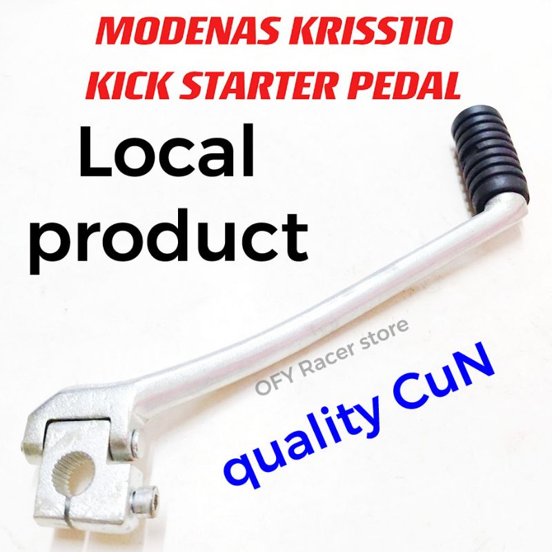 Kriss110 kick starter original modenas / kriss120 kick starter / 100% ...