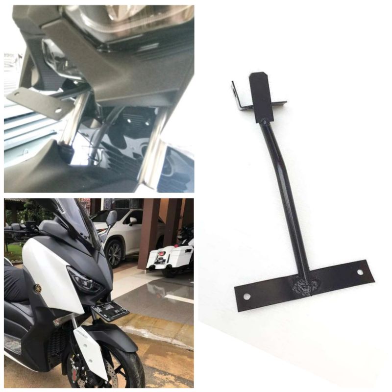 Yamaha XMAX 250 OLD NUMBER PLATE BRACKET OLD XMAX FRONT PLATE HOLDER ...