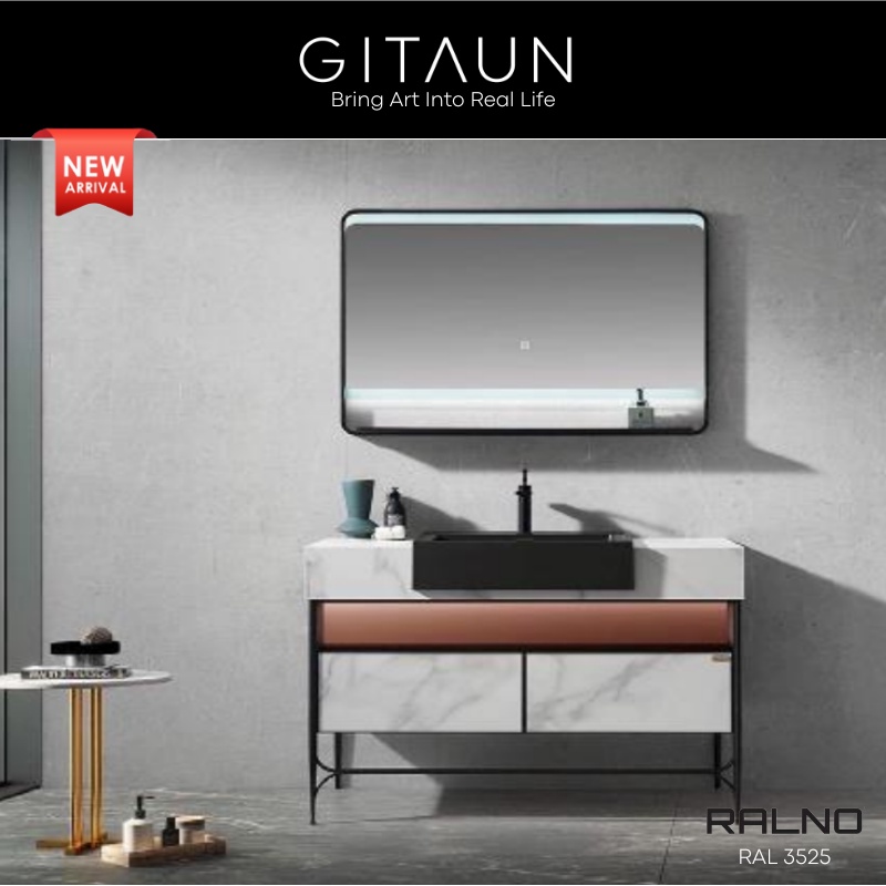 [RALNO] Bathroom Furniture / Basin Cabinet / Stainless Steel Basin ...