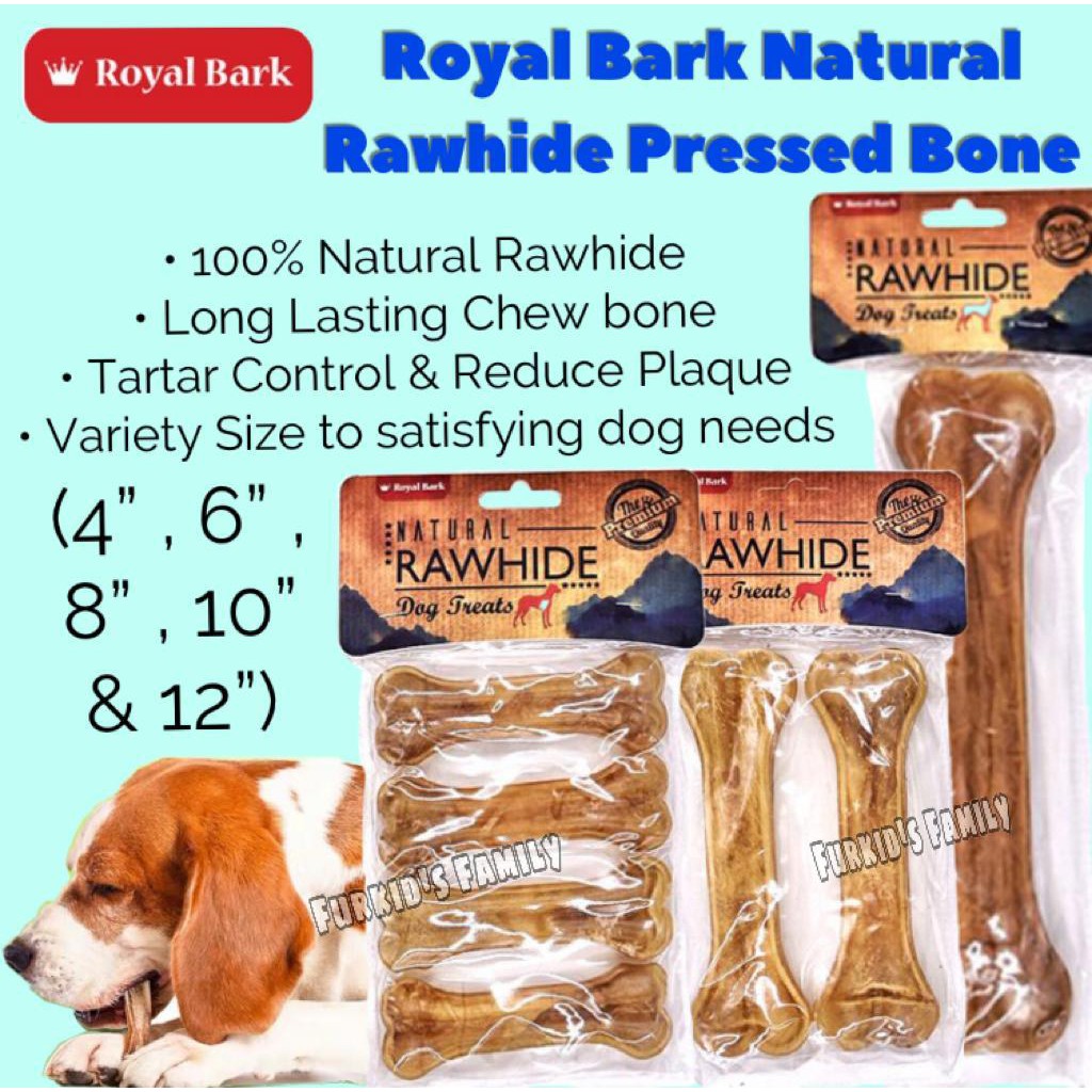 Royal Bark Rawhide Pressed Bone-Dog Chewing Bone | Shopee Malaysia