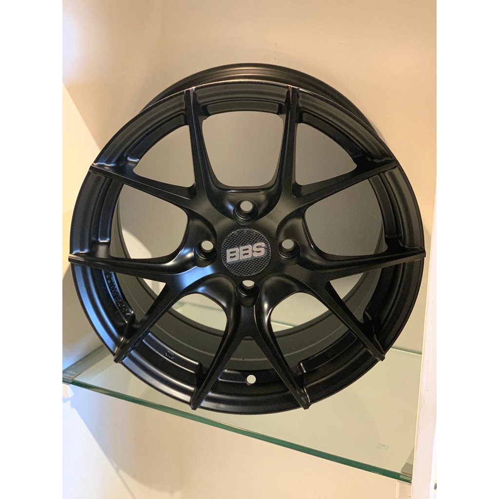 RIM BBS 15 FLAT BLACK | Shopee Malaysia